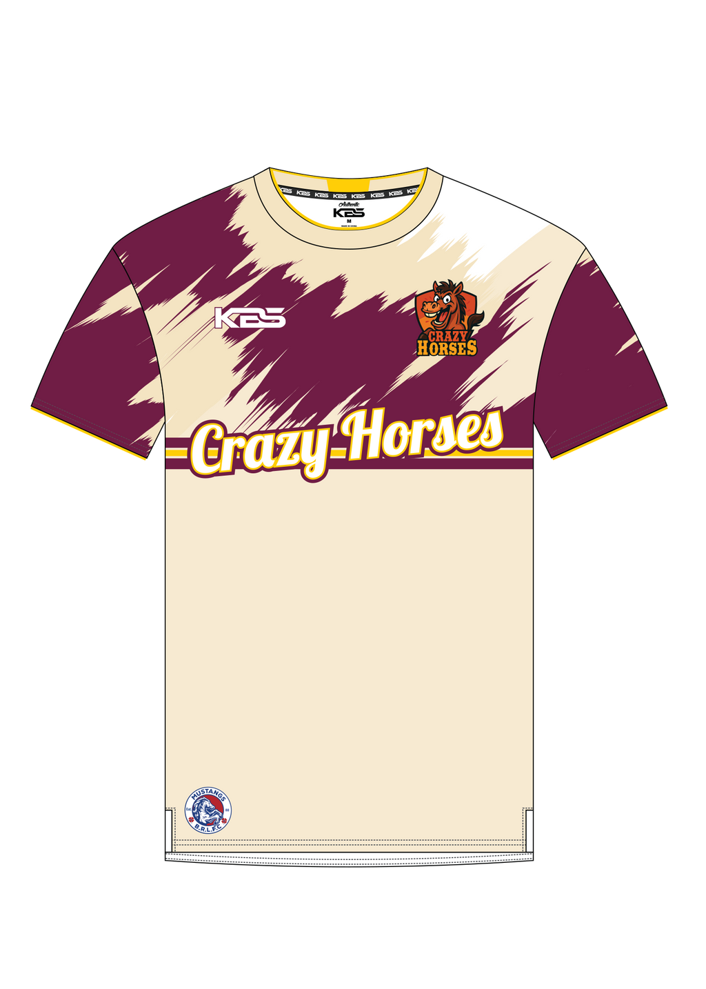 Crazy Horses - N-Line T-Shirt – KBS Sportswear & Apparel AU